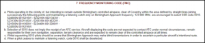 Frequency Monitoring Codes | CAA Infringement Tutorial